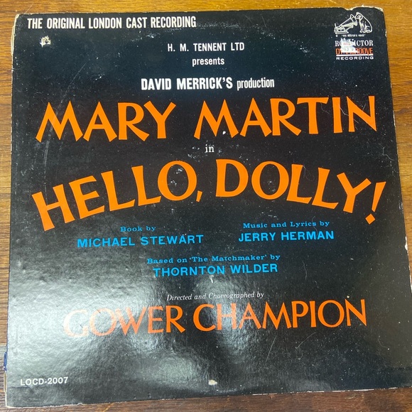 Vintage | Media | Vintage Vtg Rca Victor Record Album Vinyl Hello Dolly ...